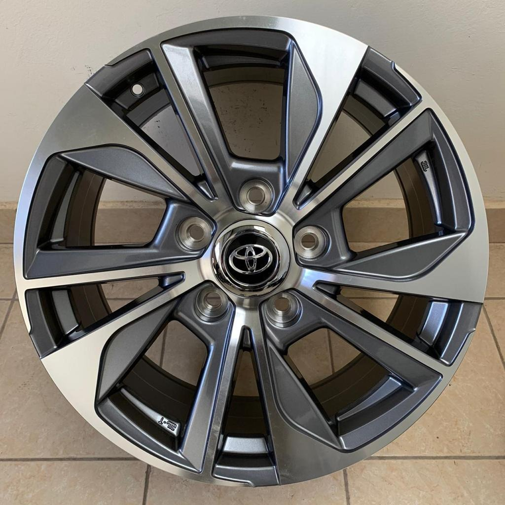 Size 20 rims for Landcruiser V8/LC200 (Grey-Silver in Colour) (Full Set ...